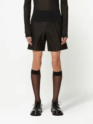 Valentino Garavani Pleated Tailored Shorts