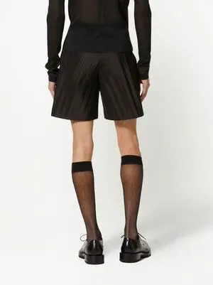 Valentino Garavani Pleated Tailored Shorts