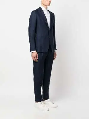 Tagliatore Logo-appliqué Single-breasted Suit