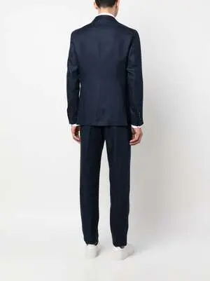 Tagliatore Logo-appliqué Single-breasted Suit