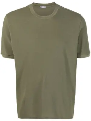 ZANONE Plain Cotton T-shirt