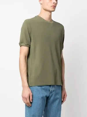 ZANONE Plain Cotton T-shirt