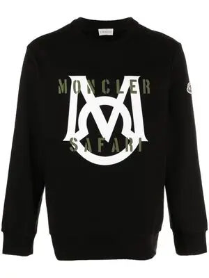 Moncler Logo-print Cotton Sweatshirt