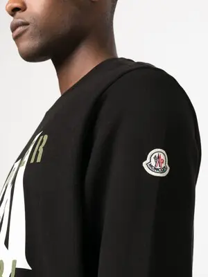 Moncler Logo-print Cotton Sweatshirt