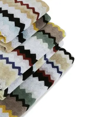 Missoni Zigzag-pattern Bath Towels