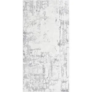 SOLO RUGS Blush Handmade Area Rug - Grey
