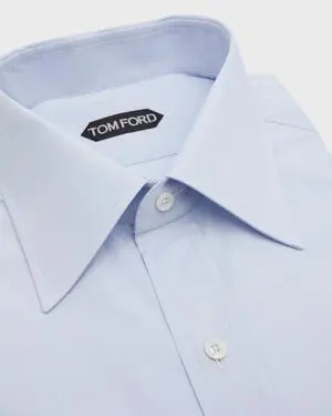TOM FORD Apos;s Cotton Dress Shirt - Blue