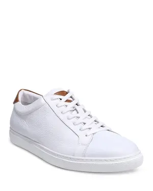 Allen Edmonds Courtside Lace Up Sneakers - White