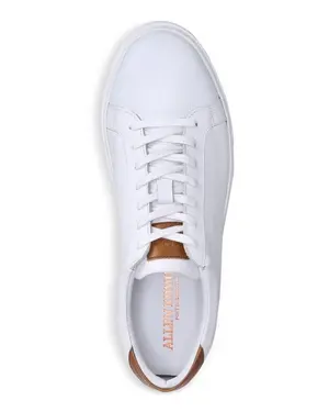 Allen Edmonds Courtside Lace Up Sneakers - White