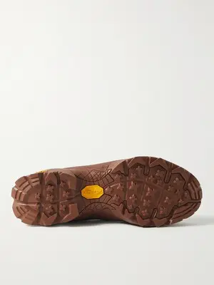 ROA Katharina Rubber And Leather-trimmed Mesh Hiking Sneakers