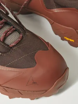 ROA Katharina Rubber And Leather-trimmed Mesh Hiking Sneakers