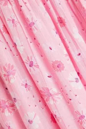 LoveShackFancy Miri Smocked Floral-print Cotton-gauze Midi Dress