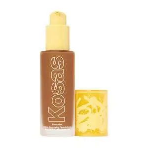 KOSAS Revealer Skin Improving Foundation SPF 25 Medium Deep Neutral Warm 340 Medium Deep Warm 350