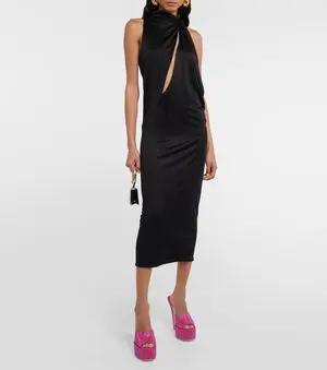 Paris Texas Marina Embellished Platform Sandals - Pink