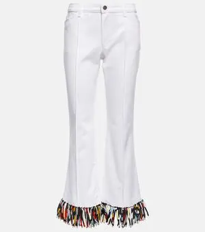 Emilio Pucci High-rise Cropped Trousers