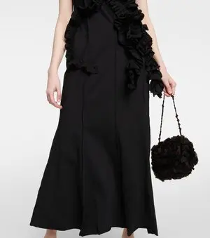 Dries Van Noten Ruffle-trimmed Maxi Dress