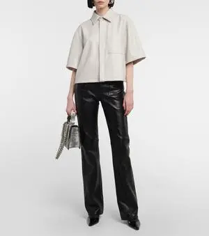 Amiri Cropped Overshirt
