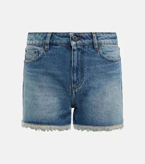 Ami Distressed Shorts For Women