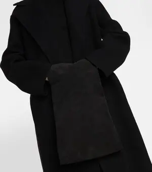 THE ROW Large Glove Bag - Black