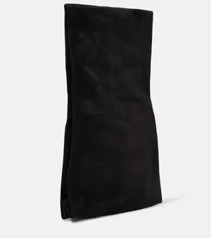 THE ROW Large Glove Bag - Black