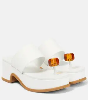 Dries Van Noten Block Heel Sandals For Women