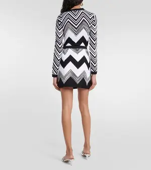 Missoni Zig-zag Knit Miniskirt