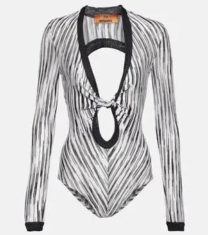 Missoni Space-dyed Cutout Bodysuit