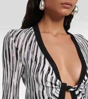 Missoni Space-dyed Cutout Bodysuit