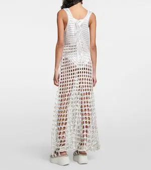 Chloé Crochet Silk Maxi Dress
