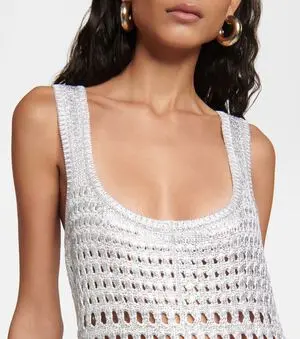 Chloé Crochet Silk Maxi Dress