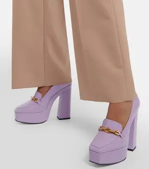 JIMMY CHOO Diamond Tilda Embellished Patent Leather Pumps