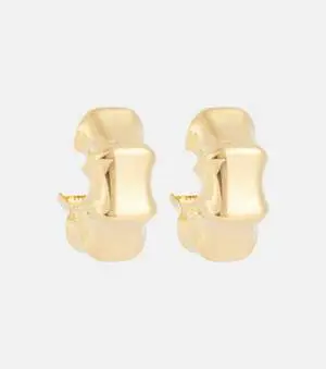 Khaite Julius -plated Hoop Earrings