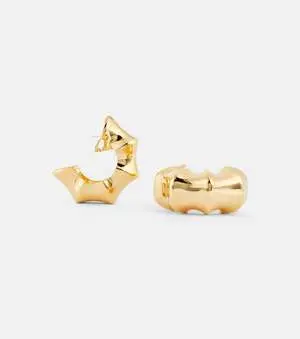 Khaite Julius -plated Hoop Earrings