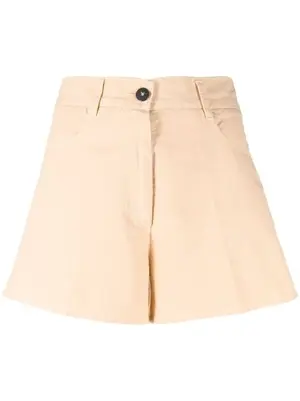 FORTE_FORTE Cotton Canvas Shorts