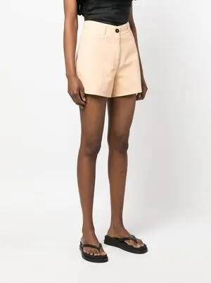 FORTE_FORTE Cotton Canvas Shorts