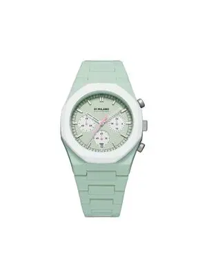 D1 MILANO Polychrono 40.5mm Watch - Green
