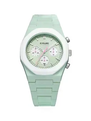 D1 MILANO Polychrono 40.5mm Watch - Green