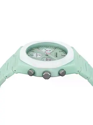 D1 MILANO Polychrono 40.5mm Watch - Green