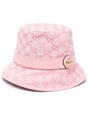 Gucci GG Canvas Bucket Hat Pink
