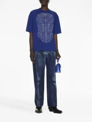 Off-White Body Stitch T-shirt - Blue