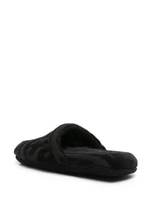 Versace Allover Towelling Finish Slippers