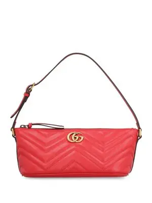 Gucci Gg Marmont Strap Shoulder Bags