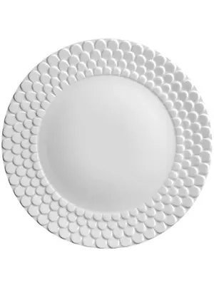 L'Objet Aegean Dinner Plate - White