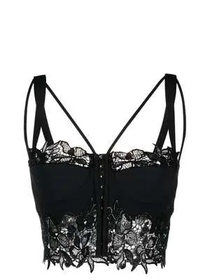 Versace Floral Lace Corset