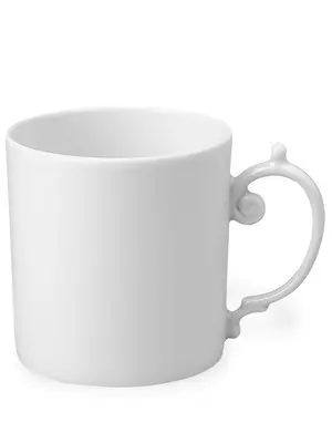 L'Objet Aegean Sculpted-handle Mug - White