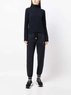 Lorena Antoniazzi Star-detail Track Pants - Blue