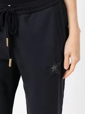 Lorena Antoniazzi Star-detail Track Pants - Blue