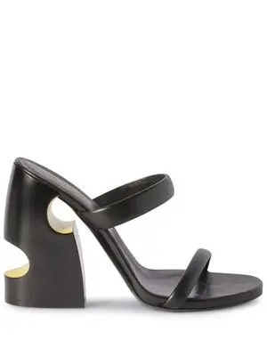 Off-White Pop Meteor Cut-out Sandals - Black