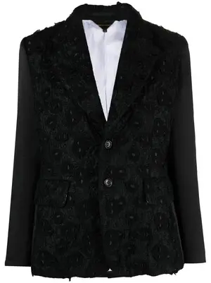 Comme Des Garcons Embroidered Blazers For Women