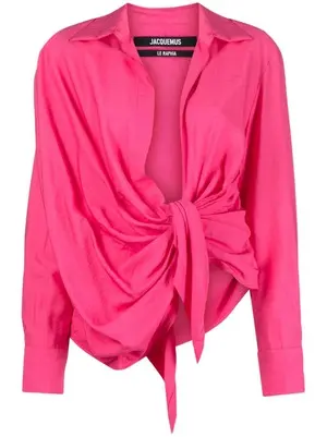 Jacquemus La Chemise Bahia Shirt - Pink
